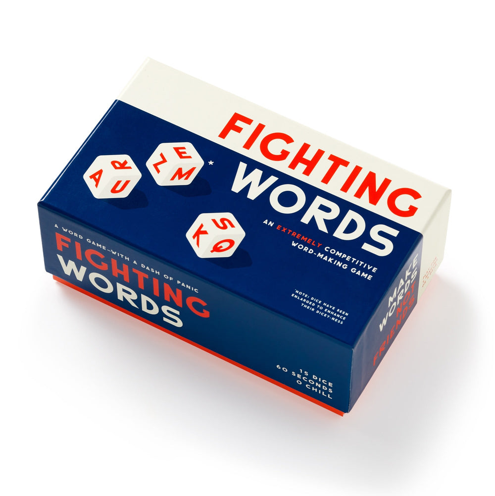 Fighting Words Dice Game | Fast-Paced Word Fun – Brass Monkey