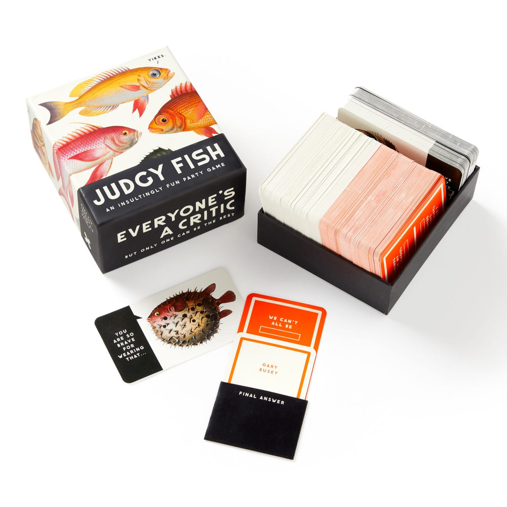 Judgy Fish Game - Funny Adult Party Game | Brass Monkey