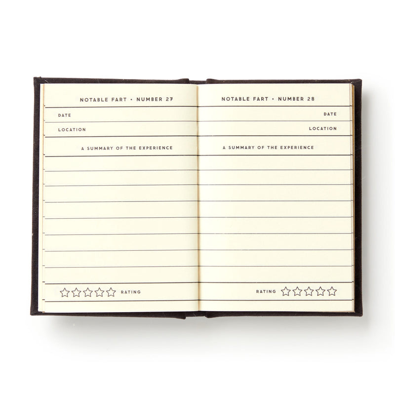 Tiny Fart Diary | Funny Pocket Journal Gift | Brass Monkey