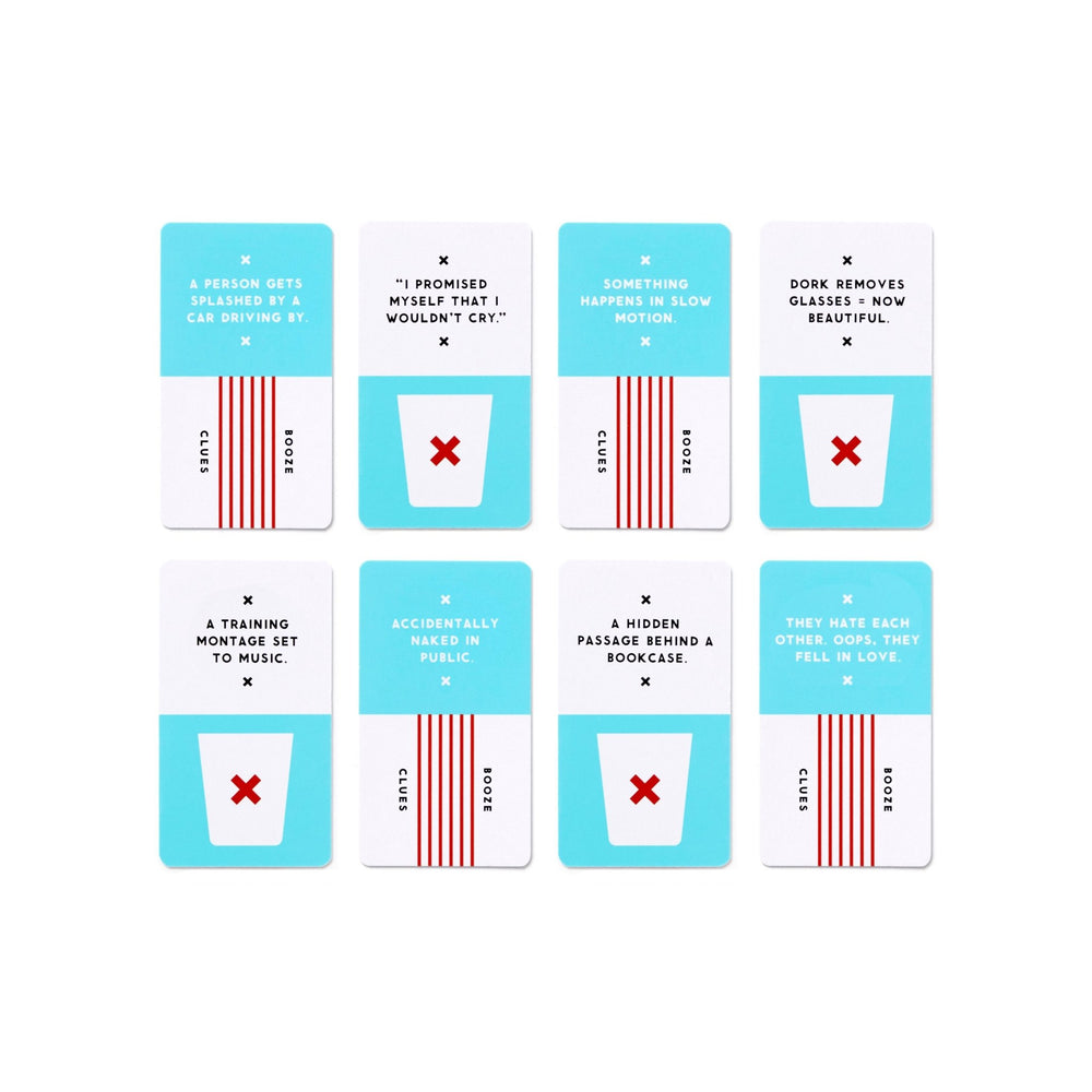 Booze Clues Drinking Game Set | Brass Monkey Goods