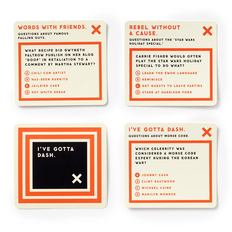 Delightfully Useless Trivia Game for Adults | Brass Monkey
