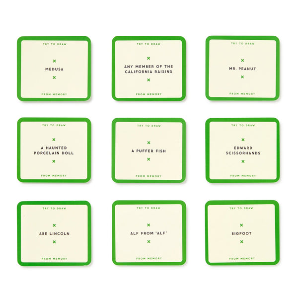 Drawing From Memory Game – Brass Monkey