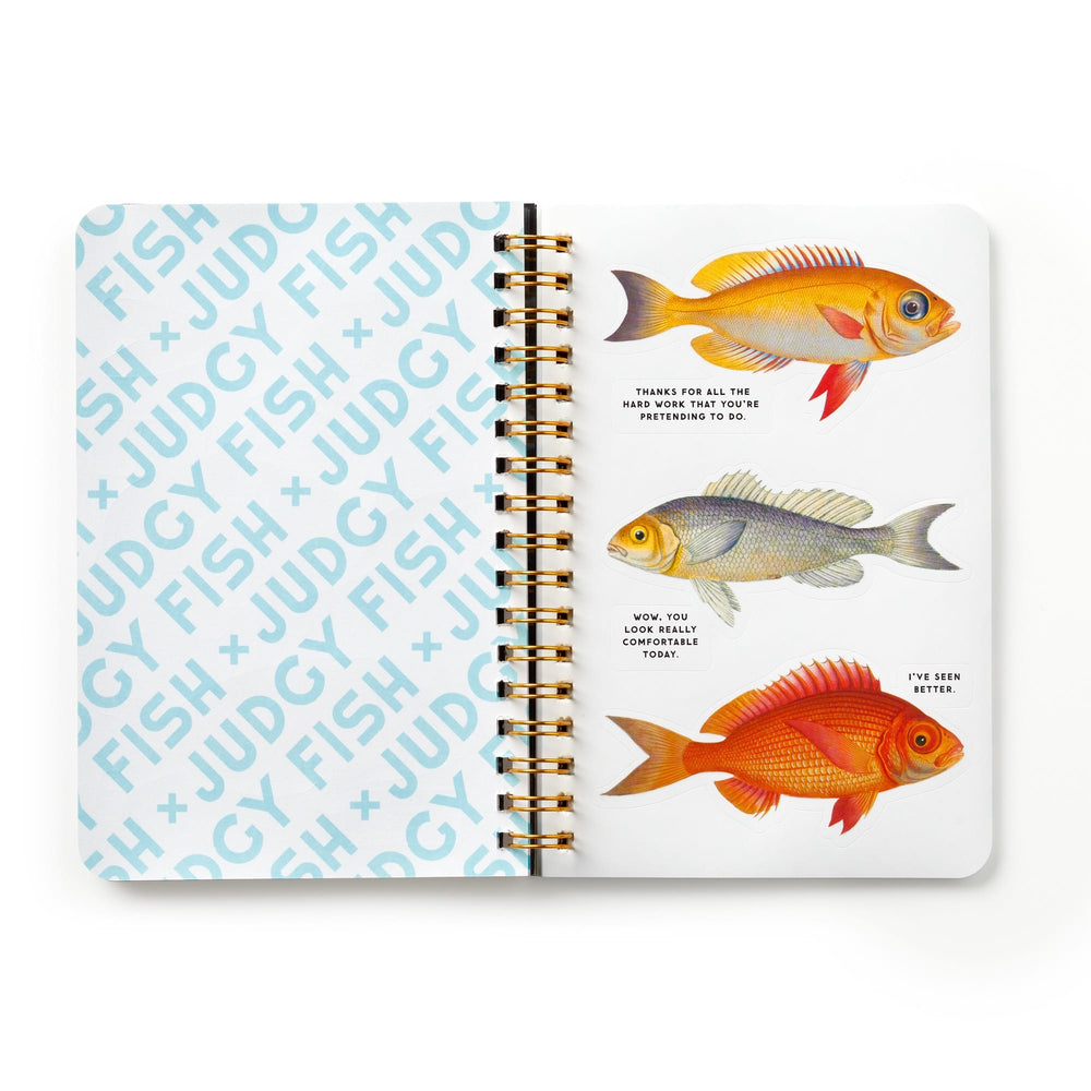Judgy Fish Sticker Book – Brass Monkey