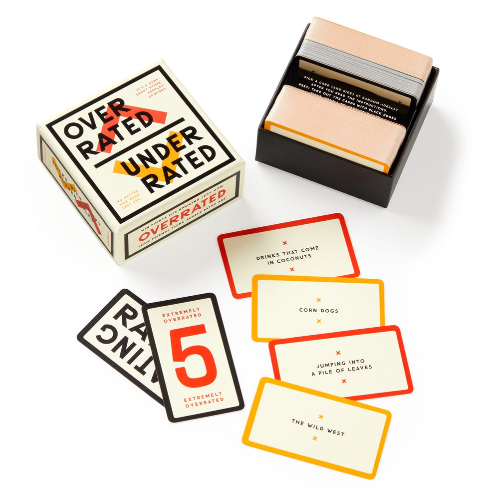 Overrated / Underrated Social Game – Brass Monkey