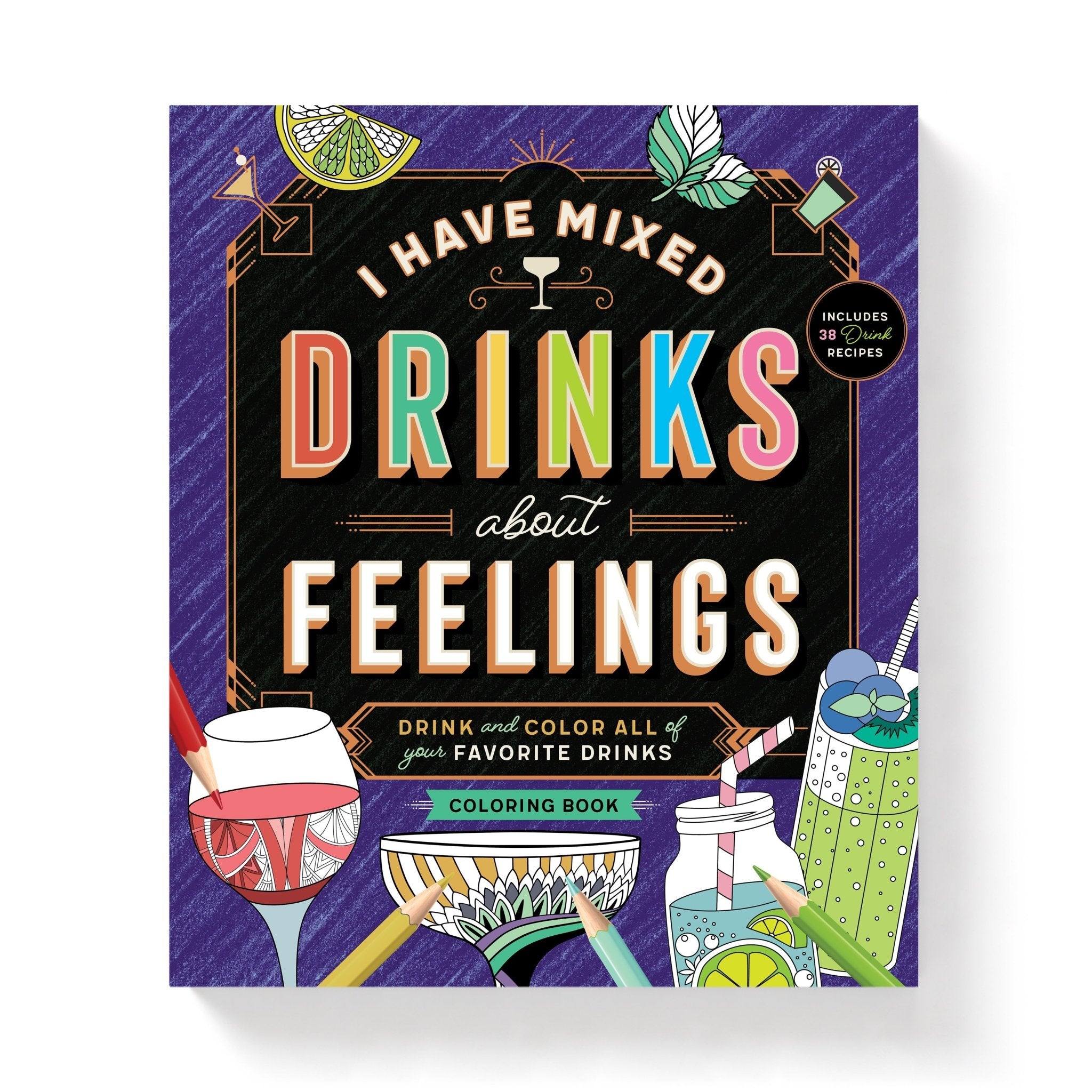 drinking coloring book